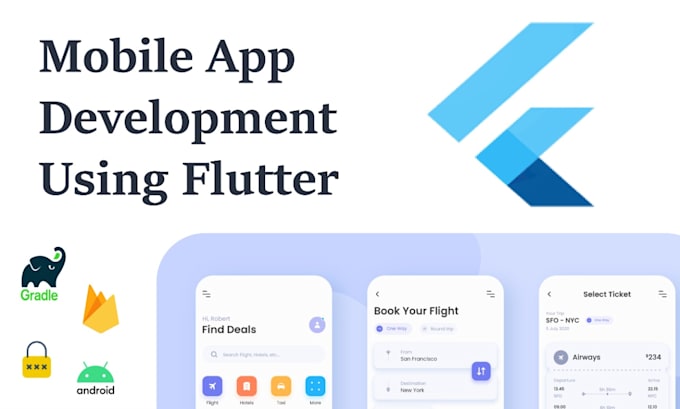 Build mobile and android apps using flutter by Noumanhanif007 | Fiverr
