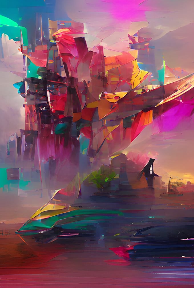 Create a printable digitally painted art by Steiyan | Fiverr