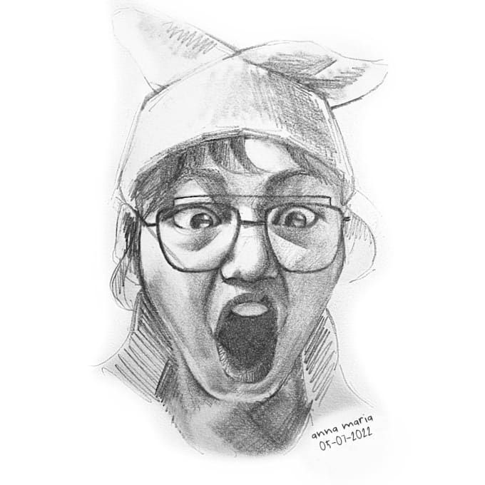 Draw your derpy face by Kthlyn | Fiverr