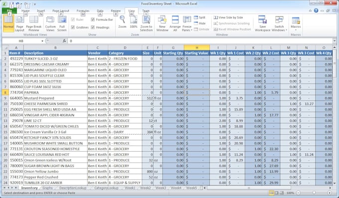 Automate excel spreadsheet with advance formula and vba code by Jbpatel2727 | Fiverr
