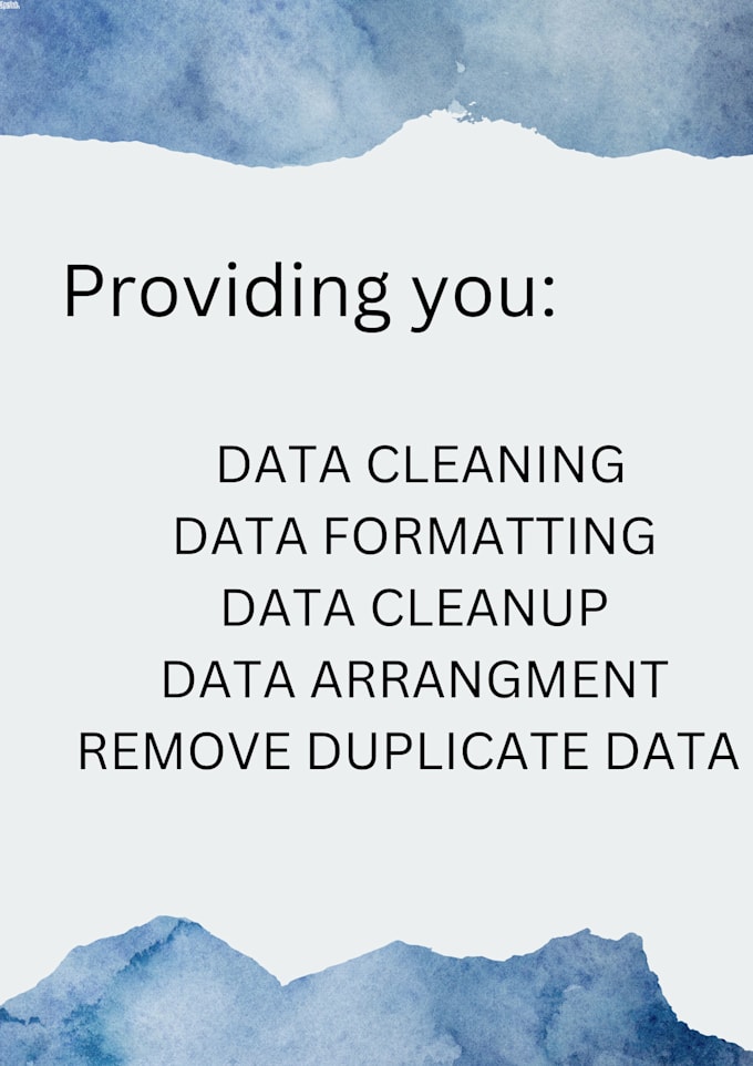 Do excel data cleaning, formatting, data cleaning, remove duplicate ... Do excel data cleaning, formatting, data cleaning, remove duplicate ...