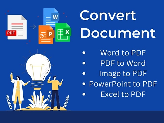 Convert all your documents by Mairasyfa | Fiverr