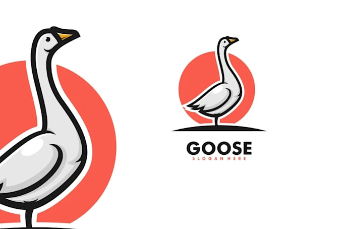 Make an amazing goose logo design with free vector file by Johnnie ...
