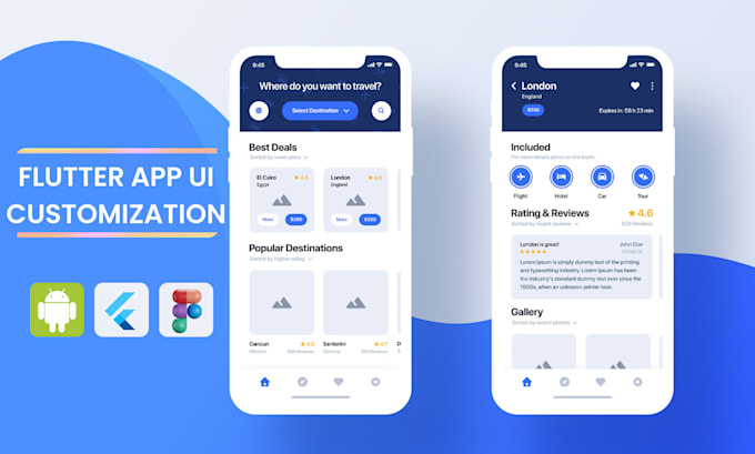 Reskin The Android Flutter Ui And Customize The Flutter App By Ismailparacha Fiverr