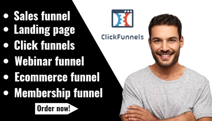 Build sales funnel clickfunnels landing page ecommerce funnel in clickfunnel by Kenny_isaac01 ...