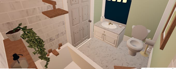 Design your bloxburg house interior by Addysbloxbuilds | Fiverr