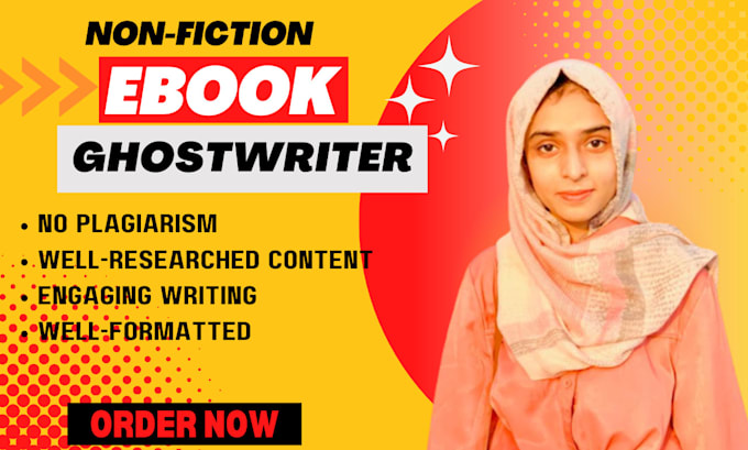 Be your professional ghostwriter, book writer, and kindle ebook writer ...
