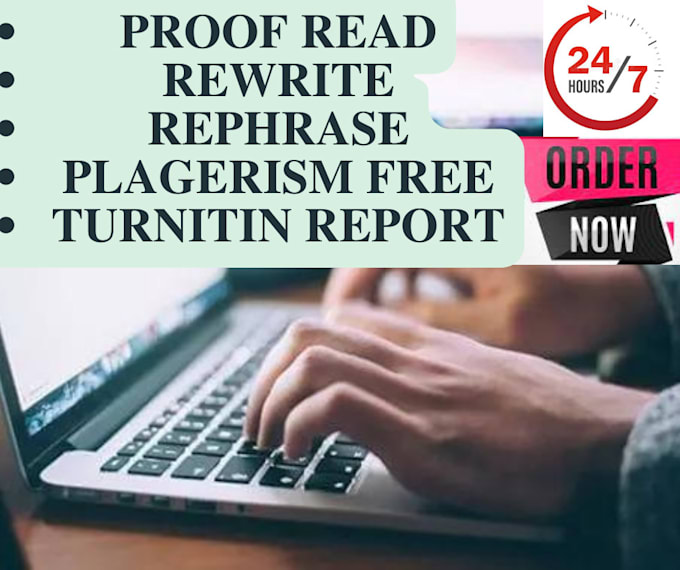 Rephrase, edit, rewrite and proofread all types of content by Annamibrahim | Fiverr