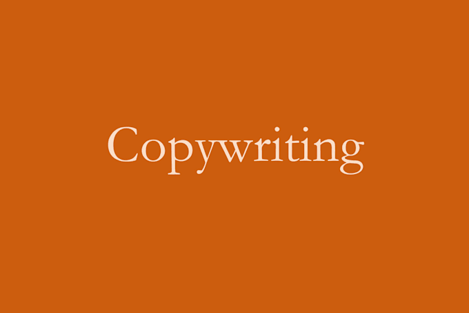 For all of your copywriting needs by Adam_innes | Fiverr
