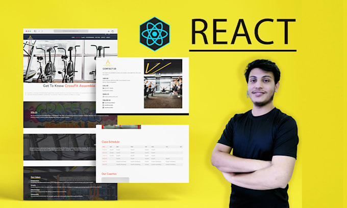 Develop Your React Frontend Web App As A Frontend Developer By