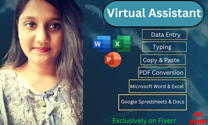 Be your perfect excel data entry, web research and personal virtual ...