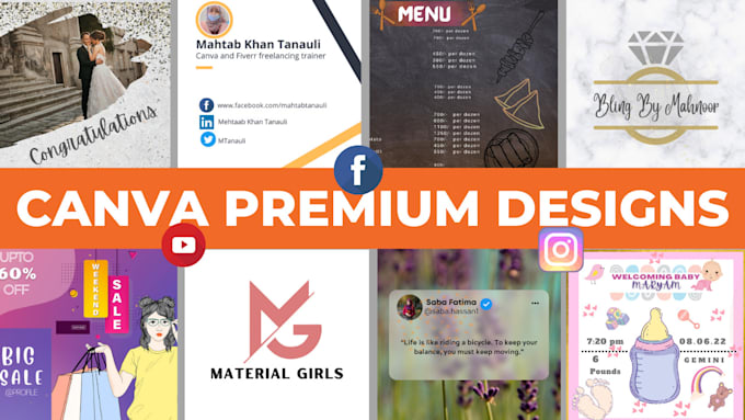 Create eye catching designs using canva pro by Sabahassan110 | Fiverr