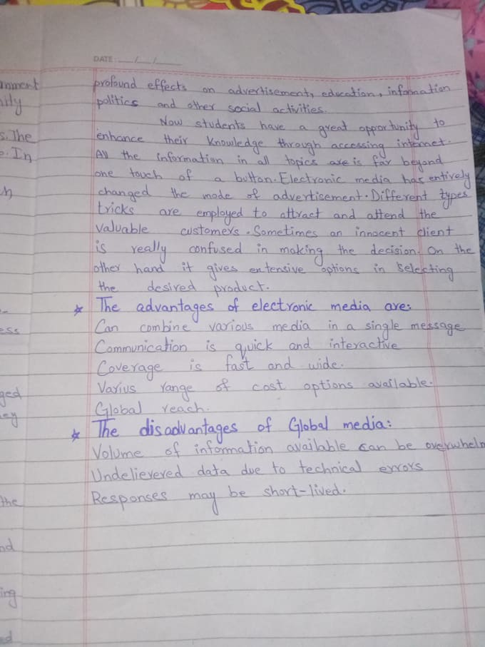 Beautifully hand write your notes and cursive letters by Gullfahreen ...