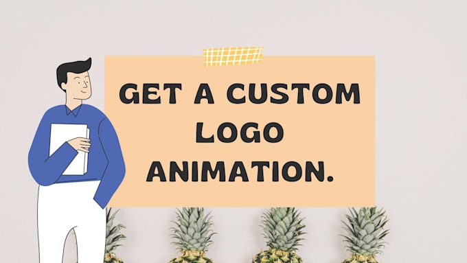 Animate your custom logo in a unique way by Huzaifa_ash | Fiverr