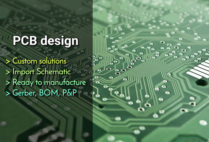 Create a pcb depending on your needs by Simon_cad | Fiverr