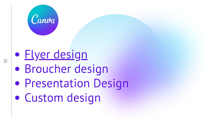 Design and create anything in canva by Ahsansarwar619 | Fiverr