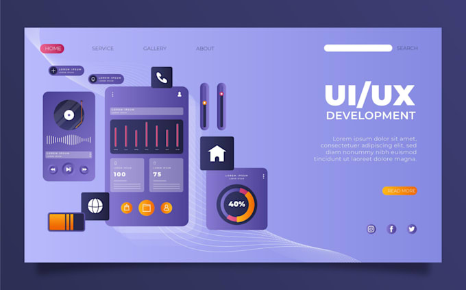 Mobile ui design, mobile app ui ux design, ui ux design by Imaddkm | Fiverr