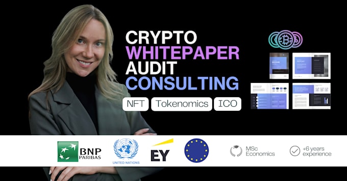 Offer you a high level and compliant crypto nft ico whitepaper tokenomics by Lizapalaznik | Fiverr