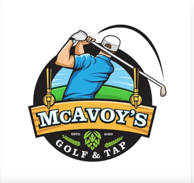 Amazing golf logo design with free vector file in 12 hours by Lorenzo ...