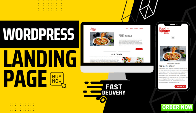 Design a beautiful landing pages using elementor and elementor pro in wordpress by Km_nahim | Fiverr