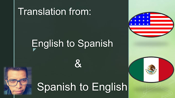 Translate texts from english to spanish by Oscariitofc | Fiverr