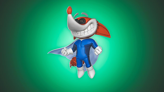 Make high quality 3d models by Nytr8_gfx | Fiverr