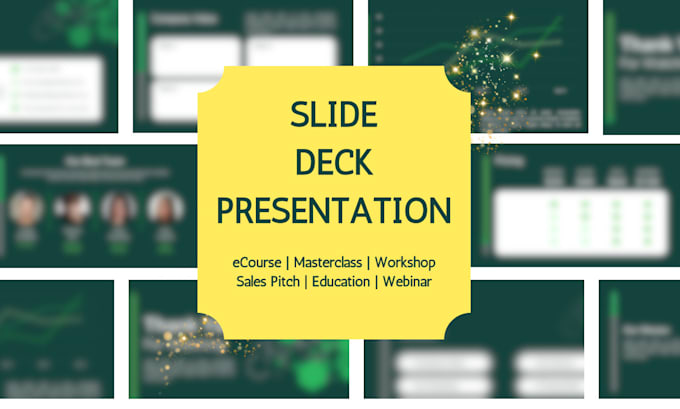 Create a stunning slide deck presentation by One_stop_studio | Fiverr