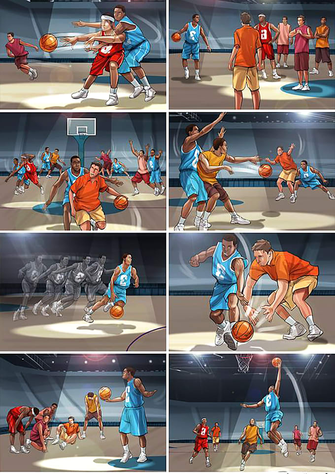 Draw digitally comic book illustration by Baditanashanit | Fiverr