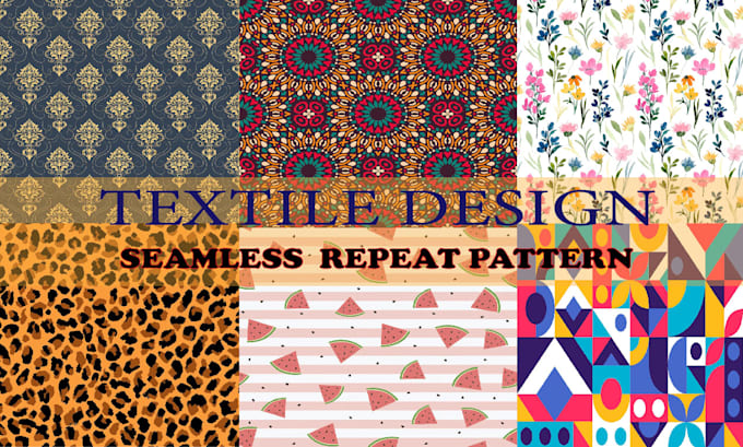 Create seamless pattern fabric patterns and textile design by Harida92 ...