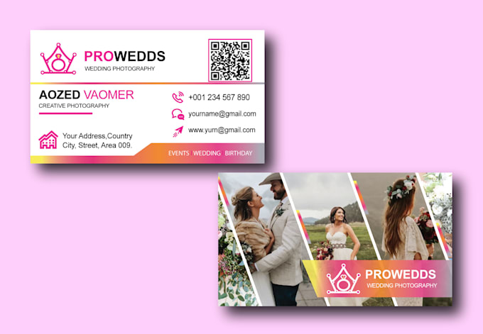 Design professional business card as pre your recommendation by ...