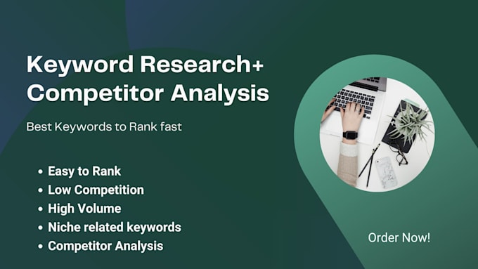 Do seo keyword research and competitor analysis by Maheen_ahmad | Fiverr