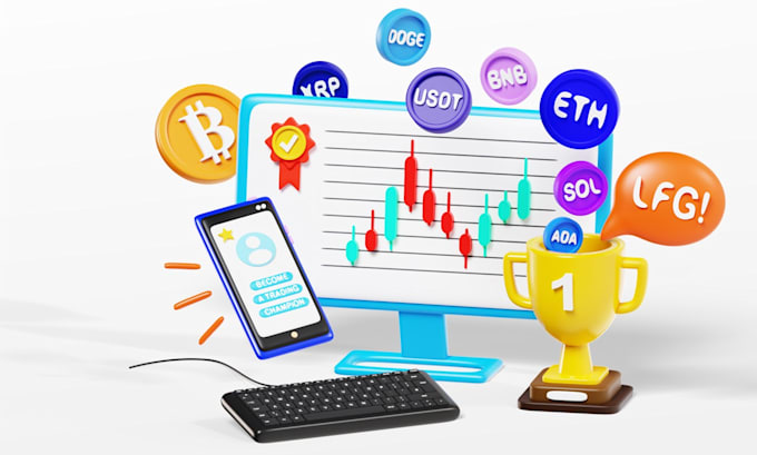 Make 3d illustration and icons by Alex_3d0 | Fiverr