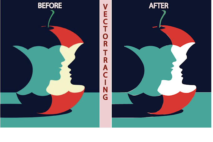 Do vector tracing and redraw image by Amna_gillani15 | Fiverr