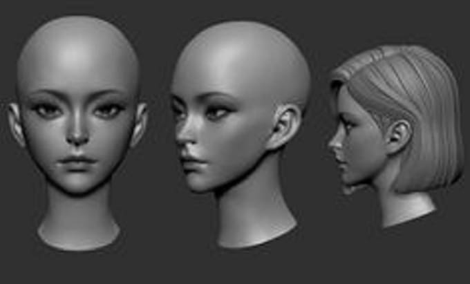 Create a 3d character model from 2d artwork, 3d character model and ...