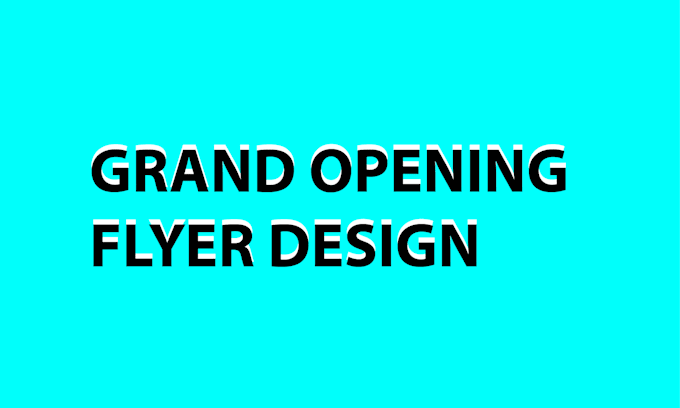 Create grand opening flyer, business, party, flyer design by ...