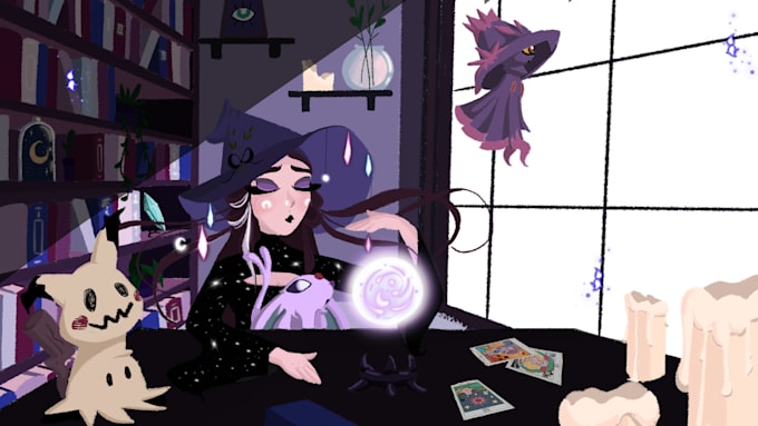 Create an animated 2d waiting screen for your twitch chanel by ...