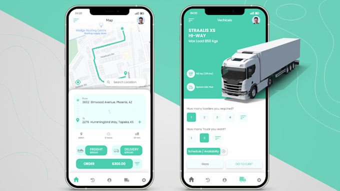 Develop logistic app, transportation app, truck booking app, delivery ...
