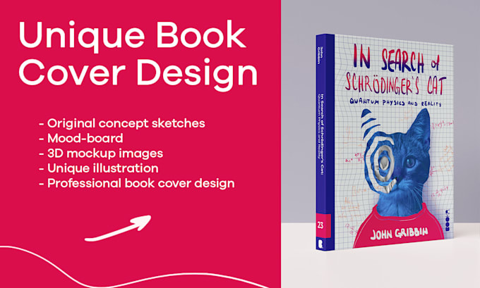 Design a unique book cover by Djinadesigns | Fiverr