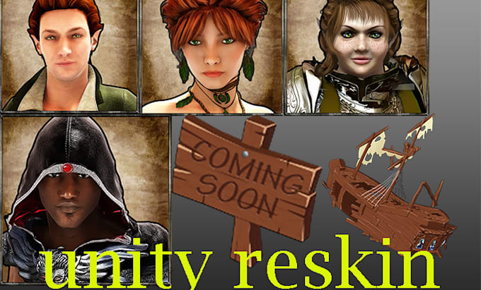 Develop or reskin mobile 2d,3d game or app in unity by Metaracerx | Fiverr