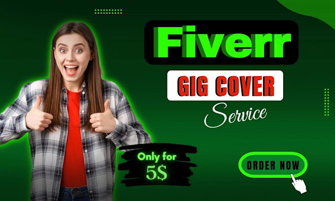 Design clickable gig picture fiverr gig image and gig cover by Afeen_fatima | Fiverr