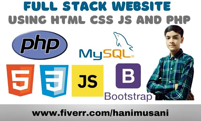 Build Websites In Php Html Css Bootstrap And Mysql By Hanimusani Fiverr
