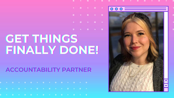 Be your accountability partner or body double by Coachariporia | Fiverr