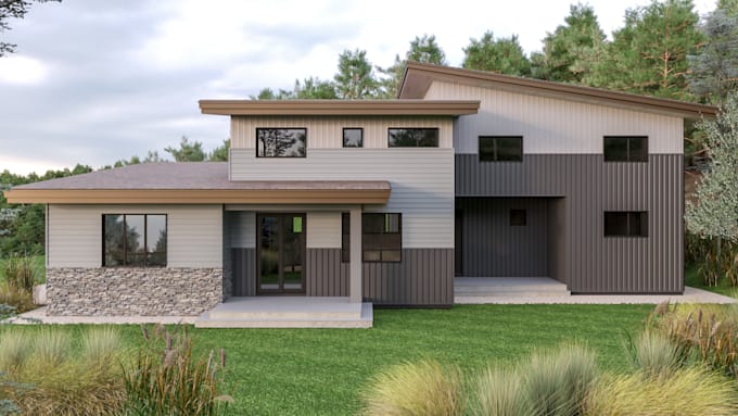 Deliver amazing exterior renders for you by Fabianobispo | Fiverr