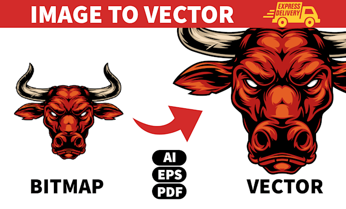 Redraw, vector tracing, image to vector, lineart by Raymi_c | Fiverr