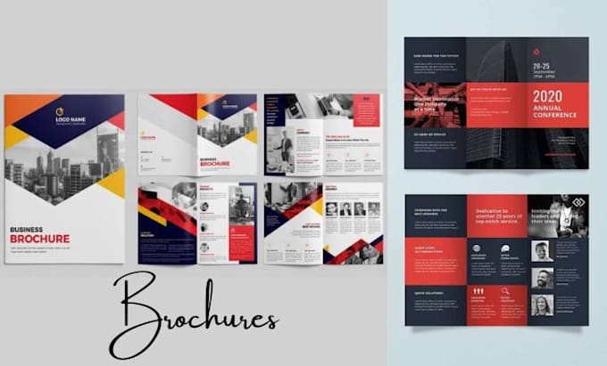 Create attractive brochures flyers and posters for your work by Hasnain ...