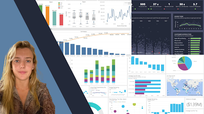 Build Interactive And Professional Data Visualisations By Aoisetm Fiverr