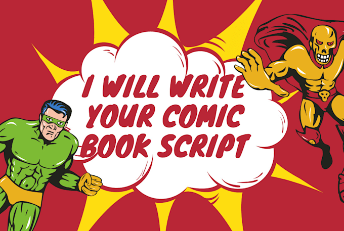 Write your comic book script by Gemaocampo | Fiverr