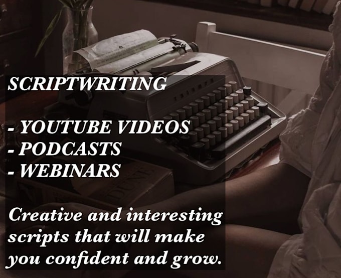 Scripts for youtube and webinars by Ameeshae | Fiverr