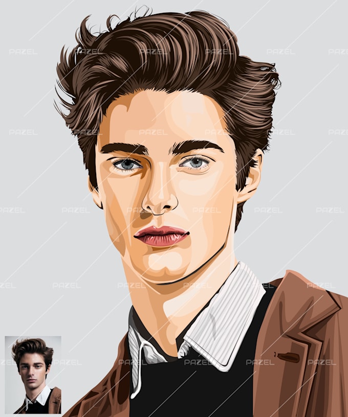 Do line art, minimal, detailed vector, cartoon, simpson by Manojmicheal ...