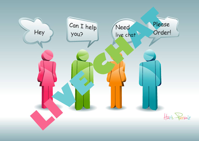 Create a live chat system for you by Harispervaiz | Fiverr